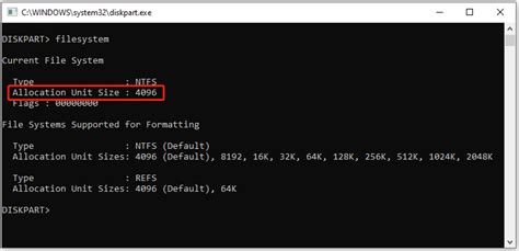 NTFS Cluster Size Everything You Should Know MiniTool Partition Wizard