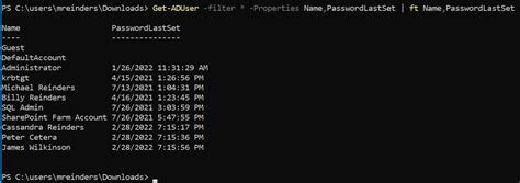 Get AdUser Comment Auditer Les Utilisateurs Active Directory Avec PowerShell Techsyncer