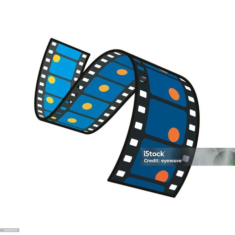 애니메이션 필름 스트립 격리 벡터 일러스트레이션 카메라 필름에 대한 스톡 벡터 아트 및 기타 이미지 카메라 필름 0명 S 모양 Istock