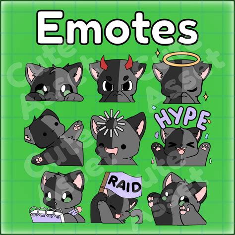 Cute Bemo Emotes For Twitch Tiktok Youtube Kick Discord Etsy