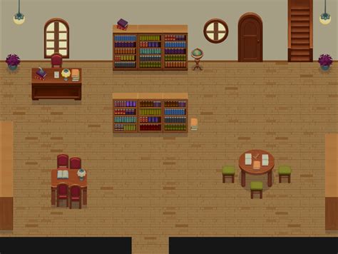 Hand Painted 2d Cozy Library Asset Pack Hand Painted 2d Cozy Library Asset Pack