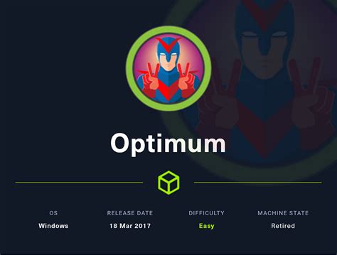 Oscp Preparation — Hack The Box 8 Optimum By Tufail System Weakness