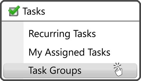 Accessing Task Groups