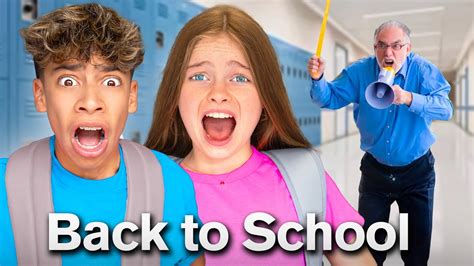 Our Sons First Day Back To School Ft Salish Matter Youtube