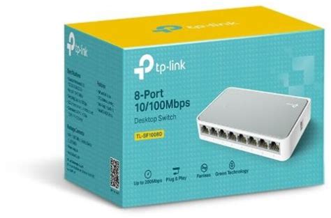Tp Link 8 Port 10 100mbps Fast Ethernet Switch Desktop Ethernet Splitter At Rs 1199 In Delhi