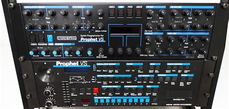 MATRIXSYNTH Sequential Circuits Prophet VS Rack W Stereoping Programmer Cart