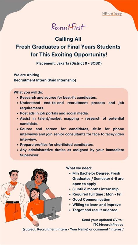 Tracy F On Linkedin Internship Recruitmentconsultant Recruiterintern