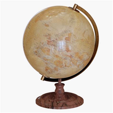 하이 폴리 글로브 3d 모델 Turbosquid 2039722