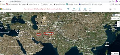 How To Remove Labels From Bing Maps But Keep Borders Using Developer Tool Inspect Element