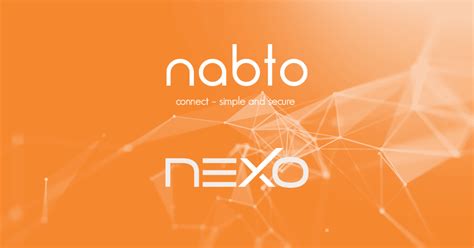 Nexo Partner Of Nabto