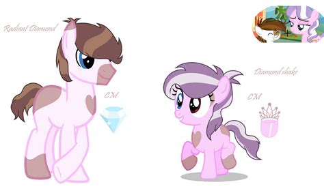 Mlp Ship Diamond Tiara X Pipsqueakclosed By Dogpawls On Deviantart
