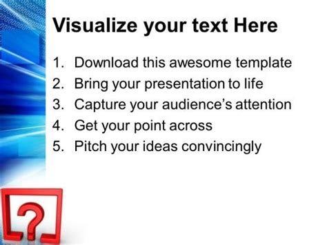 Question Mark Symbol PowerPoint Templates And PowerPoint Themes