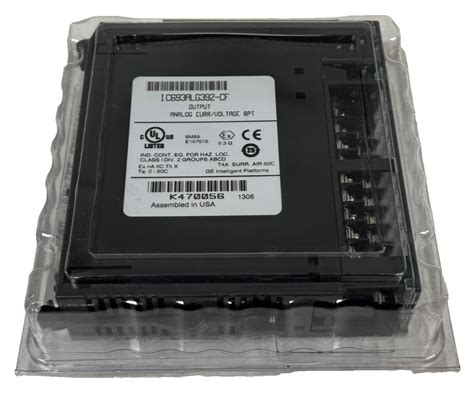 New Sealed Ge Fanuc Ic693alg392 Cf Analog Output Ic693alg392 Sb