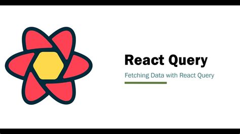 Video 3 Fetching Data With React Query Youtube