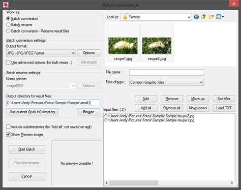 Andy Resize Multiple Images At Once With IrfanView