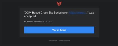 Haroon Hameed On Linkedin Bugbounty Domxss Synack Hacker Bugbountytips Cyber…