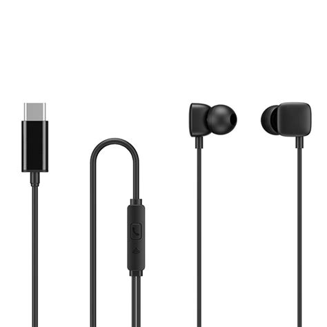 Snowam Stereo Earphone Usb Type C Connector Black Snowam China