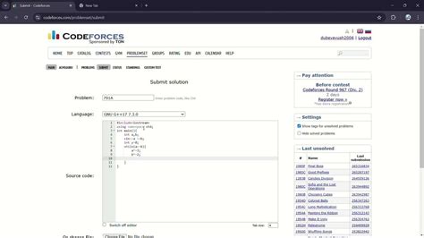 Codeforces Question Solution100daysofcodechallenge Coding