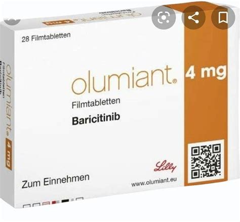 4mg Olumiant Olumiant Tablet At ₹ 799 Box In Ahmedabad Id 2855771726791