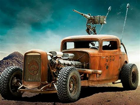 Subastarán Los Monstruosos Autos De La Película Mad Max Fury Road