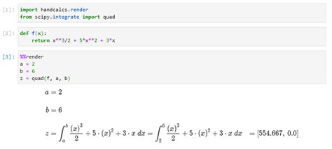 handcalcs Python 计算代码转手写风格 LaTeX 公式的工具 懂AI