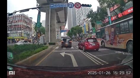 2006 N6 新北市板橋區 直行車佔用轉彎車道 Youtube