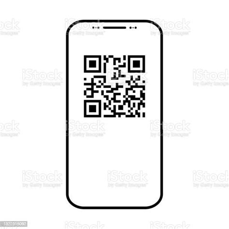 흰색 배경에 격리 된 평면 아이콘을 스캔 하는 Mobil Qr 코드 판독기 벡터 일러스트레이션 전화에 대한 스톡 벡터 아트 및 기타 이미지 Istock