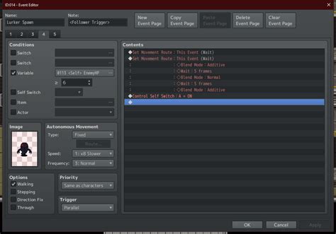Mz Self Variables Inside Spawned Events Rpg Maker Forums