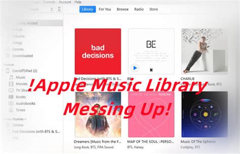 how to stop apple music from messing up my library