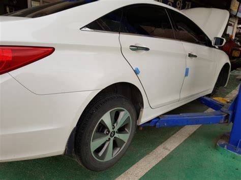 현대 Yf 소나타 앞 쇼바 교환 네이버 블로그