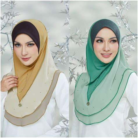 Sales Sirruhu Hijab Instant Layered Hijab Bintang De Luxe Instant 2