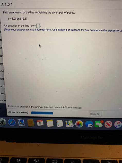 Answered Find An Equation Of The Line Containing… Bartleby