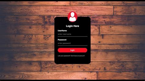 Cara Membuat Form Html Css Cara Mudah Membuat Form Login Dengan Html Dan Css