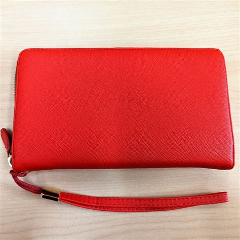 Cash Envelope Wallet Red All In One Budget System Gem