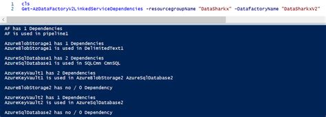 Automated Way To Identify The Dependencies On A Linked Service In An
