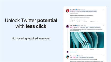 No Hovering Is Required Anymore In Twitter Work Smarter Not Harder