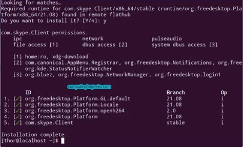 how to install and manage flatpak applications on linux computingforgeeks
