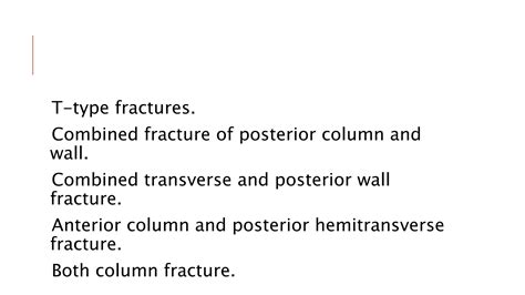 Classification Of Acetabular Fractures Pptx