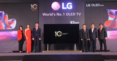 Lg ฉลอง 10 ปีแห่งผู้นำนวัตกรรม Oled ส่งทีวีจอยักษ์ระดับโลกเจาะกลุ่มลูกค้า ไฮเอนด์