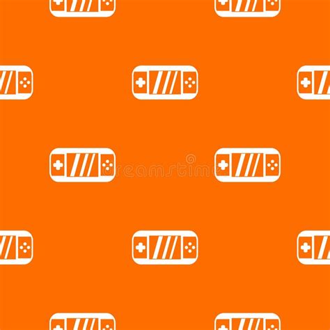 Portable Video Game Console Pattern Seamless Stock Vector Illustration Of Game Monitor 103276624