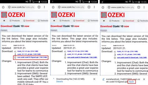 Install Ozeki On Android Phone
