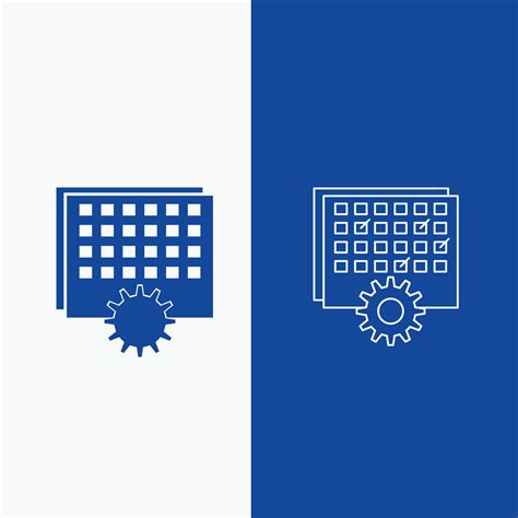 Event Management Processing Schedule Timing Line And Glyph Web