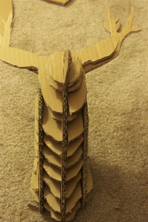 Голова оленя — декор для стены Мастер класс Oblacco