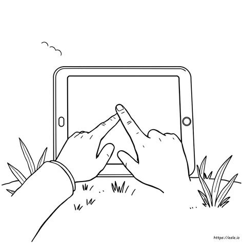 Touch Screen Coloring Pages