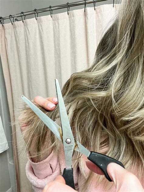 Ways How To Trim Split Ends At Home Save Money Annie Rosette