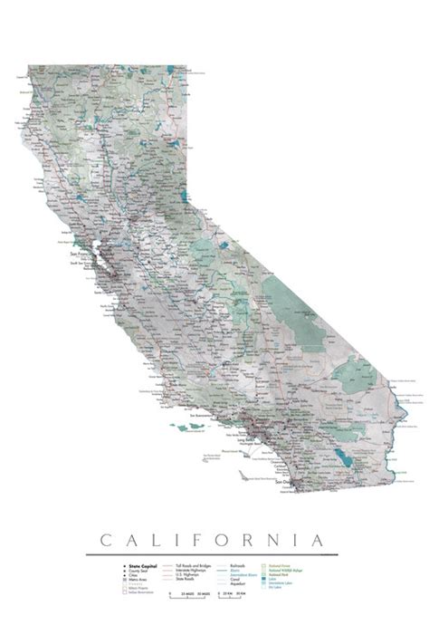 Large California Maps For Free Download And Print Highresolution