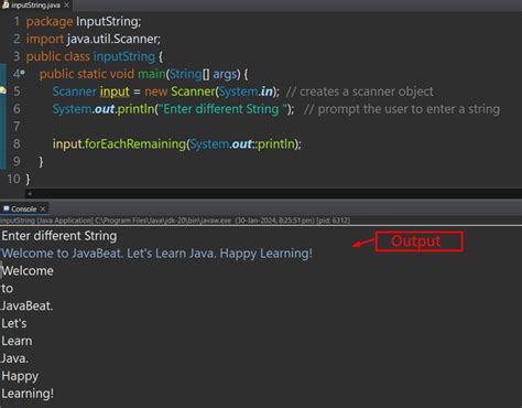 How To Input A String In Java