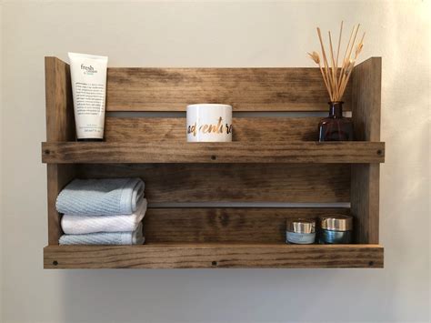 Small Wall Mounted Bathroom Shelf At Eliza Erik Blog