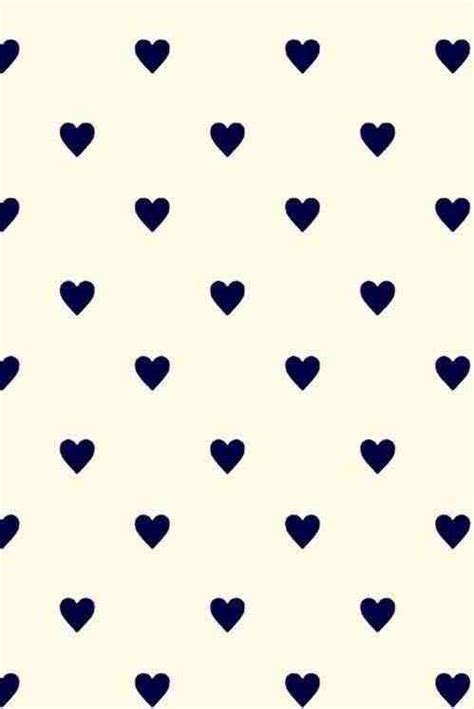 Navy Blue Hearts 💗 Cute Wallpaper For Phone Iphone 6 Plus Wallpaper