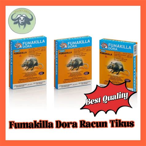 100g Rat Killer Fumakilla Dora Ubat Tikus Racun Tikus Mouse Bait Pest